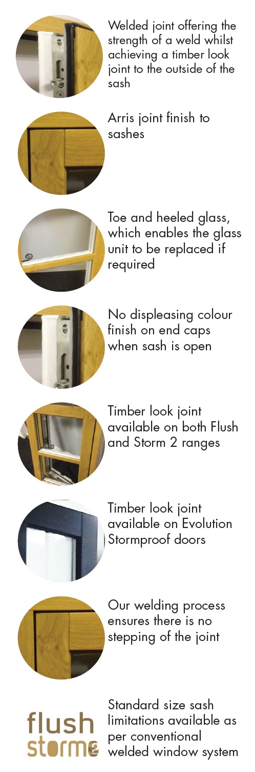 Evolution Improve the Breed | Timber Alternative Flush Windows
